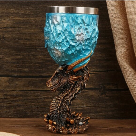 various | Dining | New Got In Boxes Medieval Stainless Steel Goblet ...